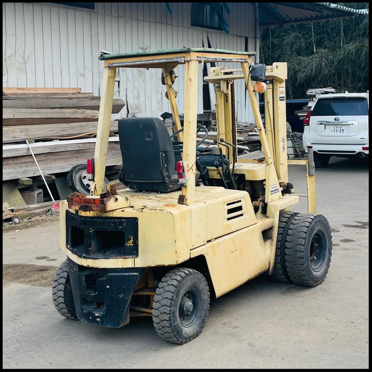Yahoo!オークション - KOMATSU コマツ FG20-7 フォークリフト MT 2t ダ...