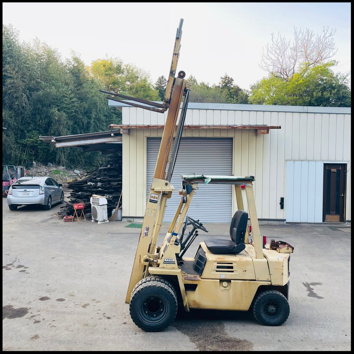 Yahoo!オークション - KOMATSU コマツ FG20-7 フォークリフト MT 2t ダ...