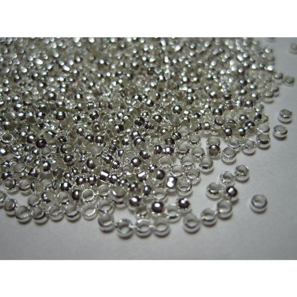 Yahoo!オークション - つぶし玉 2mm 1000個 プラチナ色 サンキャッチャ...