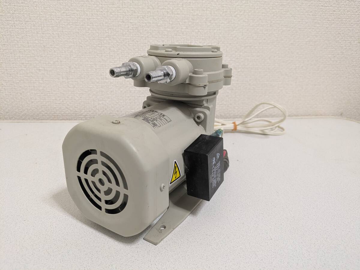 Yahoo!オークション - 【通電確認OK】ULVAC 真空ポンプ DAP-15 アルバ...