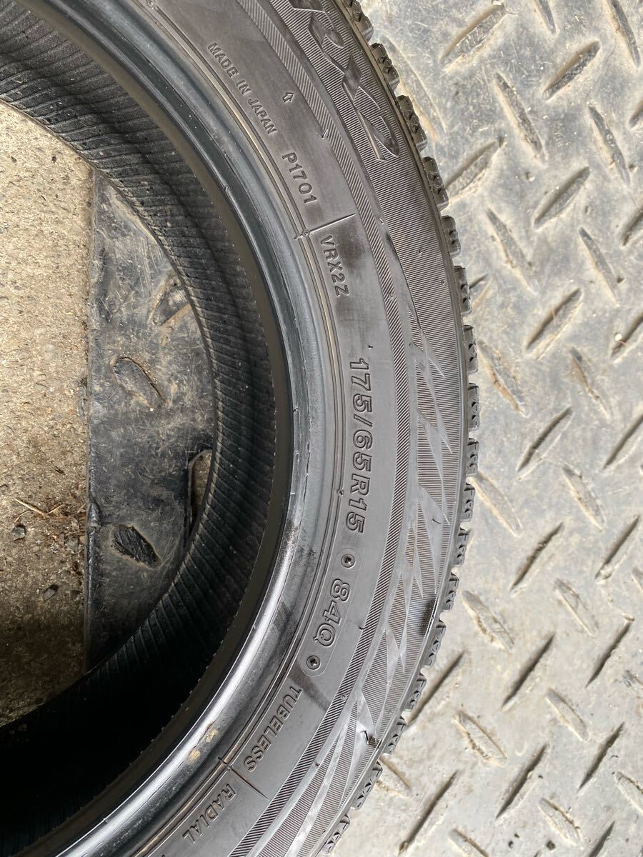 Yahoo!オークション - BRIDGESTONE BLIZZAK VRX 2 175/65/15 4本セット...
