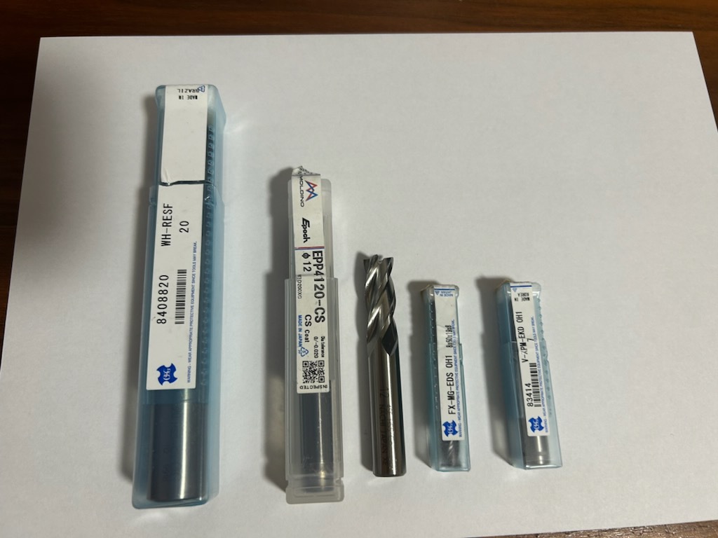Yahoo!オークション - エンドミル 5本セット osg等