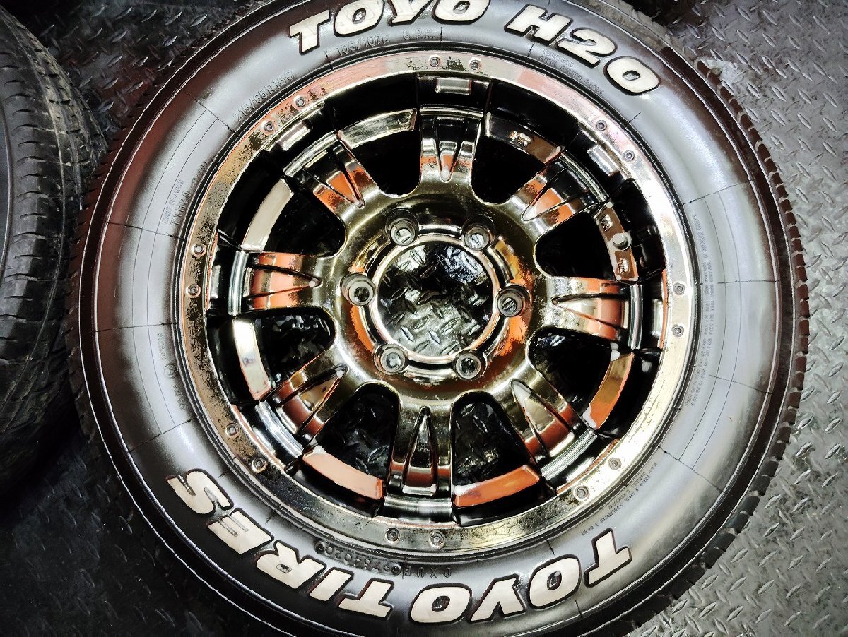 Yahoo!オークション - 【TOYO H20 215/65R16C 109/107R 8PR】夏タイヤ...