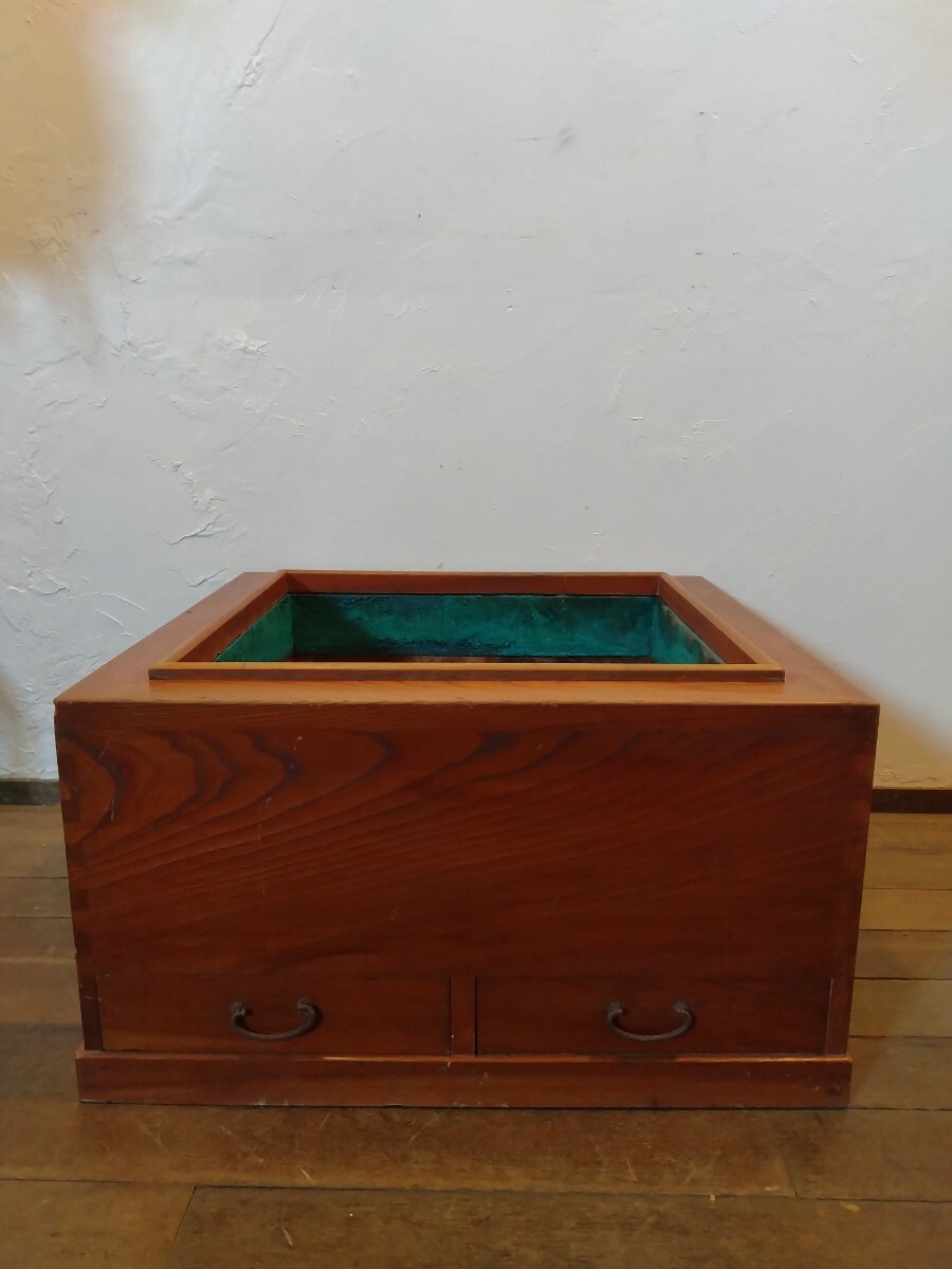 Yahoo!オークション - R70404-4 古民家で使われていた 欅素材の引き出...