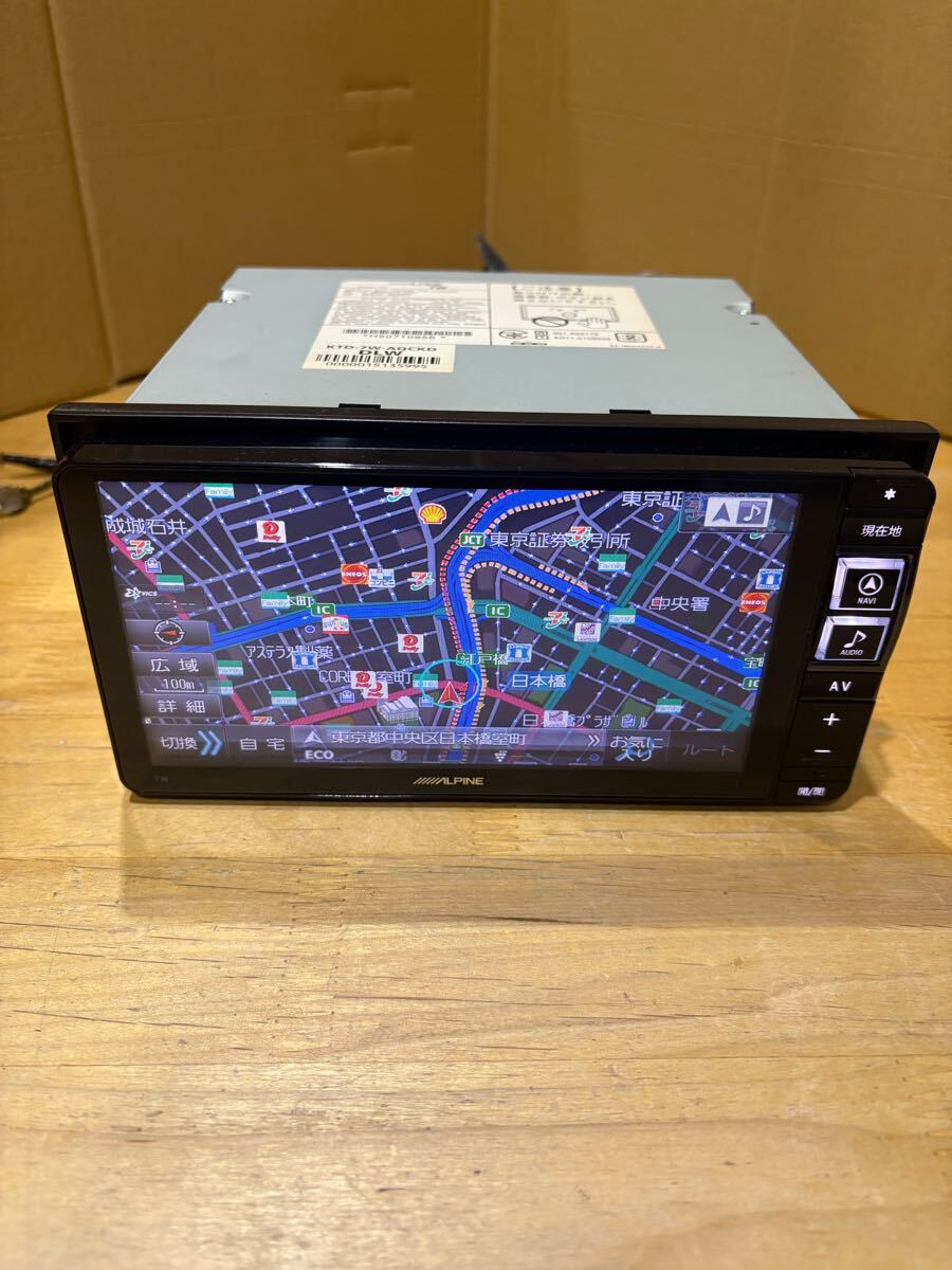 Yahoo!オークション - アルパイン SDメモリーナビ 7W KTD-7W-AQCKD ア...