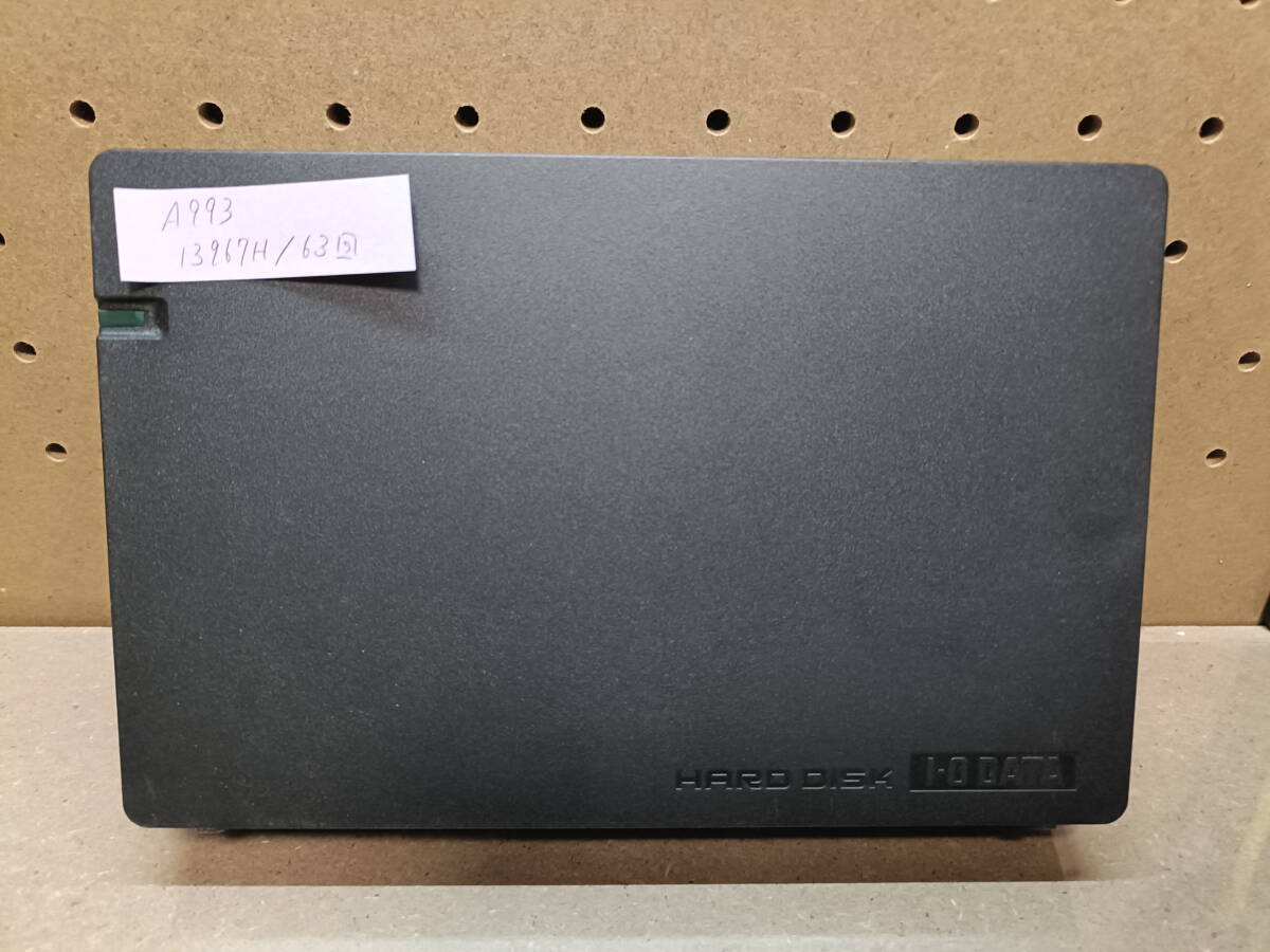 Yahoo!オークション - 【A993】I-O DATA 外付HDD HDCA-U2.0CK 2TB 正常...