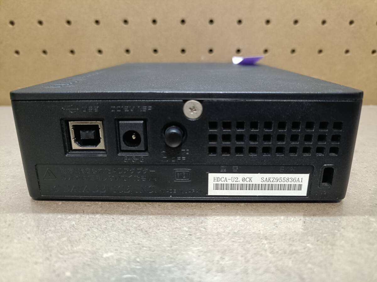 Yahoo!オークション - 【A993】I-O DATA 外付HDD HDCA-U2.0CK 2TB 正常...