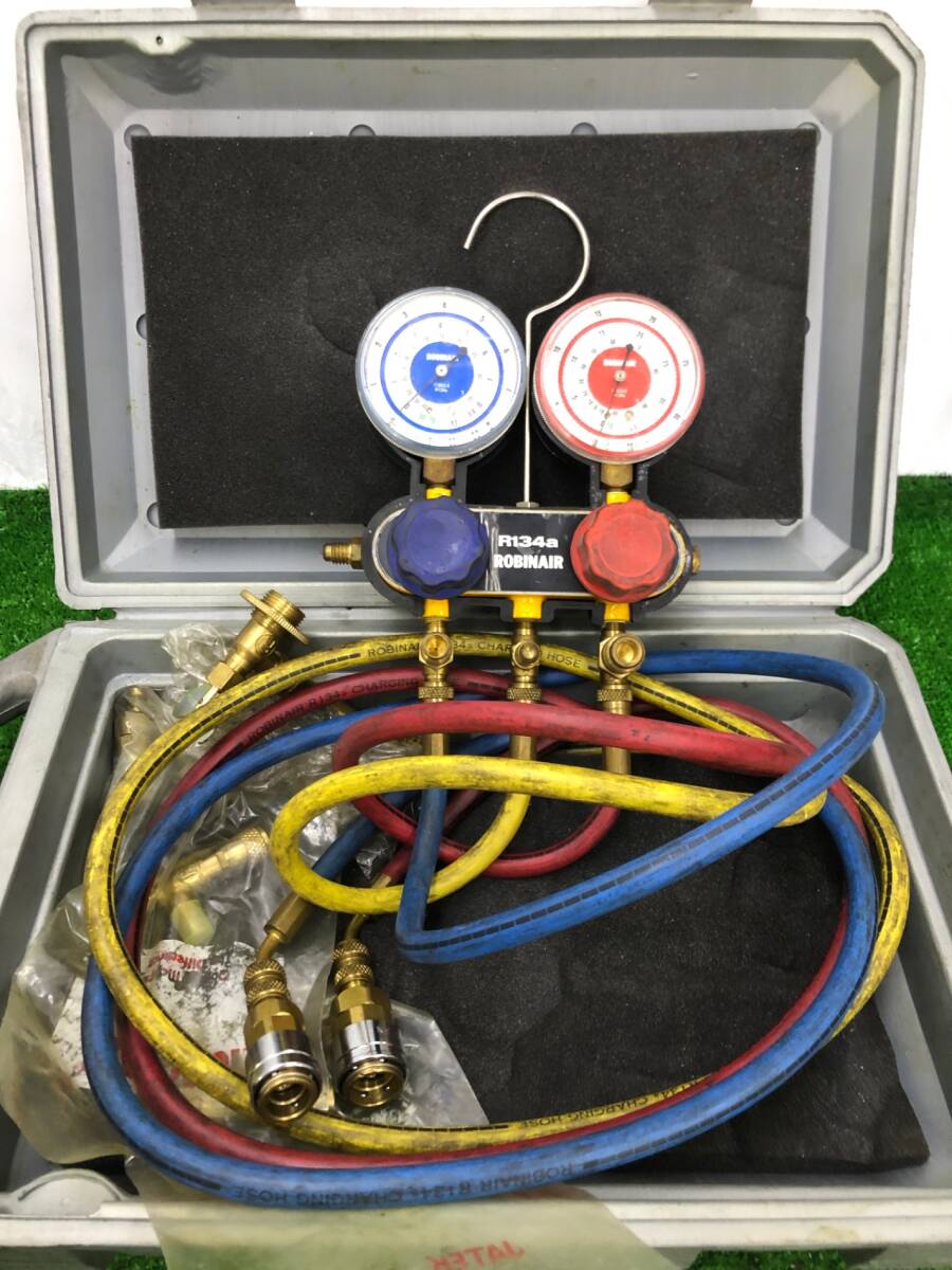 Yahoo!オークション - TASCO ゲージマニホールド R134a R404A / IT781...