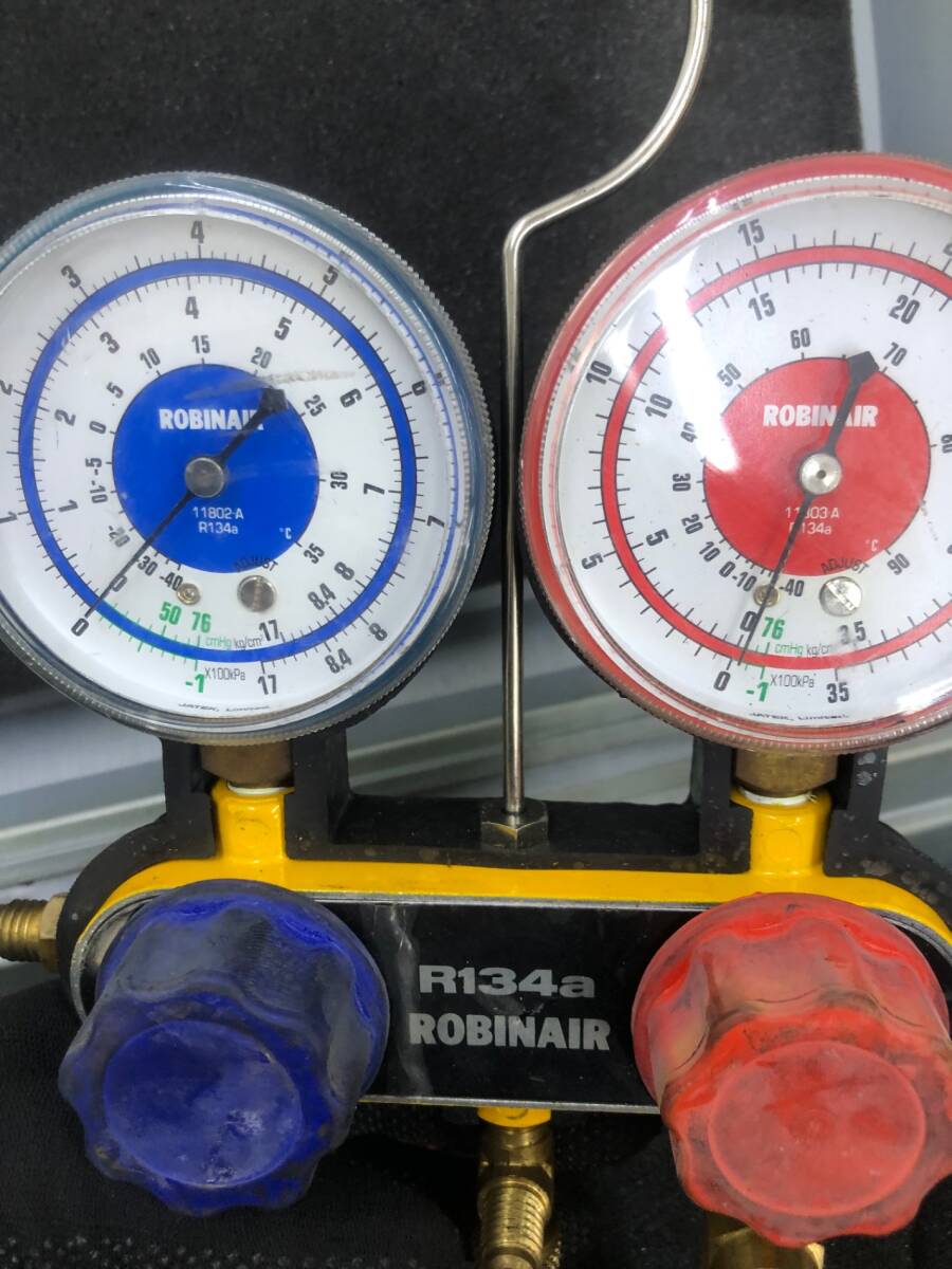 Yahoo!オークション - TASCO ゲージマニホールド R134a R404A / IT781...