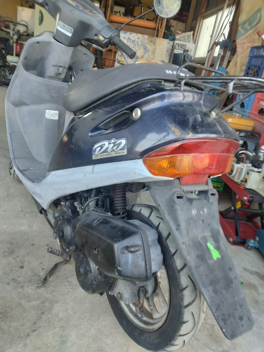 Yahoo!オークション - ホンダ スーパーDIO AF27 50cc 書類 鍵あり 実働...