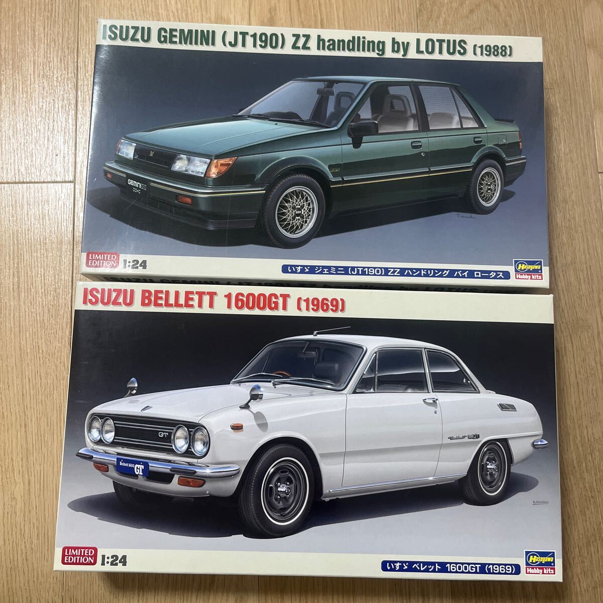 Yahoo!オークション - ハセガワ 1/24 いすゞ ジェミニ JT190 ZZ ハンド...