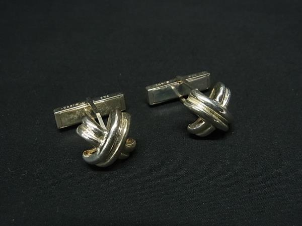1円 TIFFANY&Co ティファニー シグネチャー SV925 カフス 1円 TIFFANY&Co ティファニー シグネチャー SV925 カフス