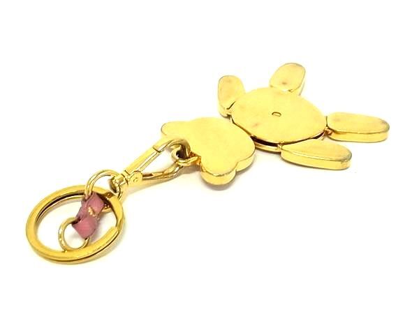 1円 PRADA プラダ サフィアーノレザー ベア クマ キーリング 1円 PRADA プラダ サフィアーノレザー ベア クマ キーリング