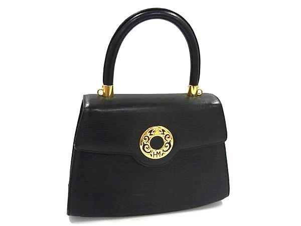 1円 □美品□ HANAE MORI ハナエモリ レザー ワンハンドル 1円 □美品□ HANAE MORI ハナエモリ レザー ワンハンドル