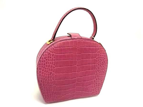1円 □極美品□ CELINE セリーヌ クロコダイル型押しレザー 1円 □極美品□ CELINE セリーヌ クロコダイル型押しレザー