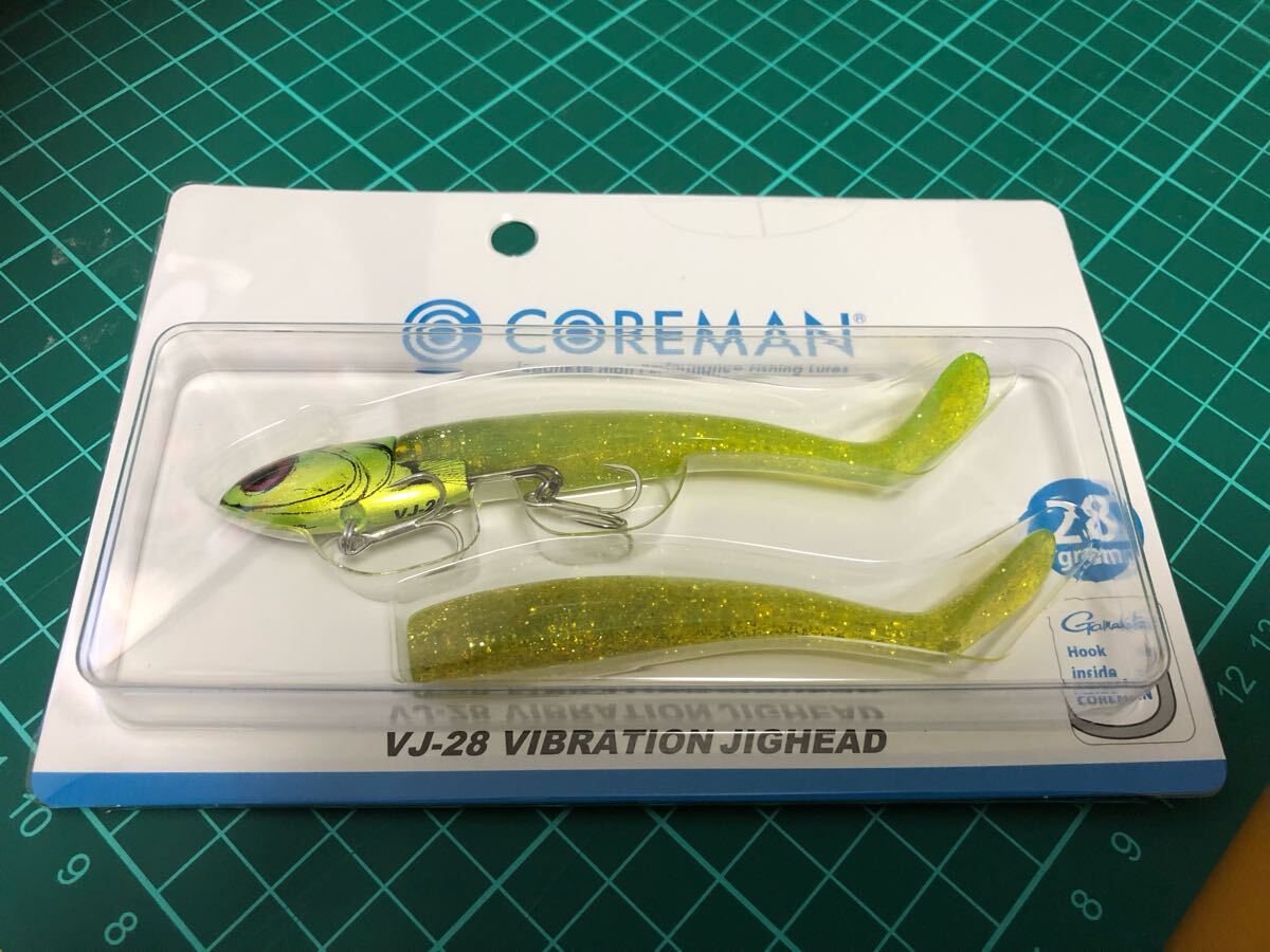 Yahoo!オークション - コアマン VJ-28 バイブレーションジグヘッド COR...