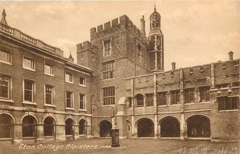Yahoo!オークション - a-3583【絵葉書】 外国製 イートン・カレッジの...