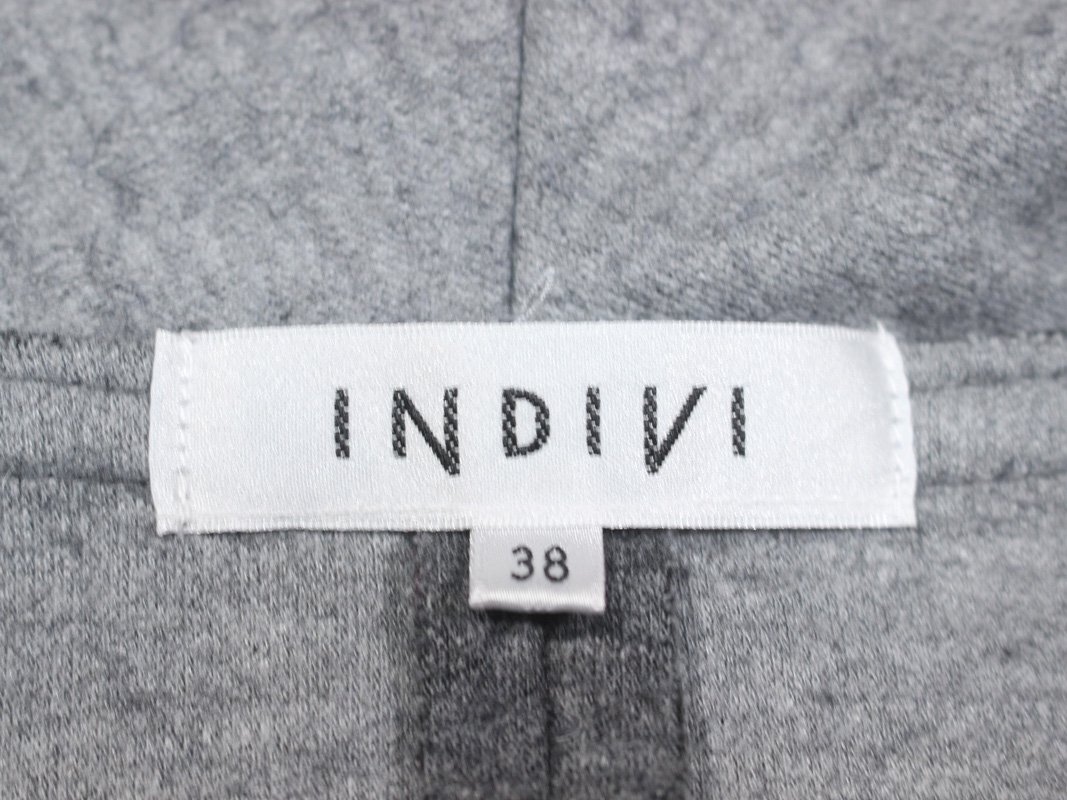 Yahoo!オークション - INDIVI インディヴィ ショールカラー ロングカー...