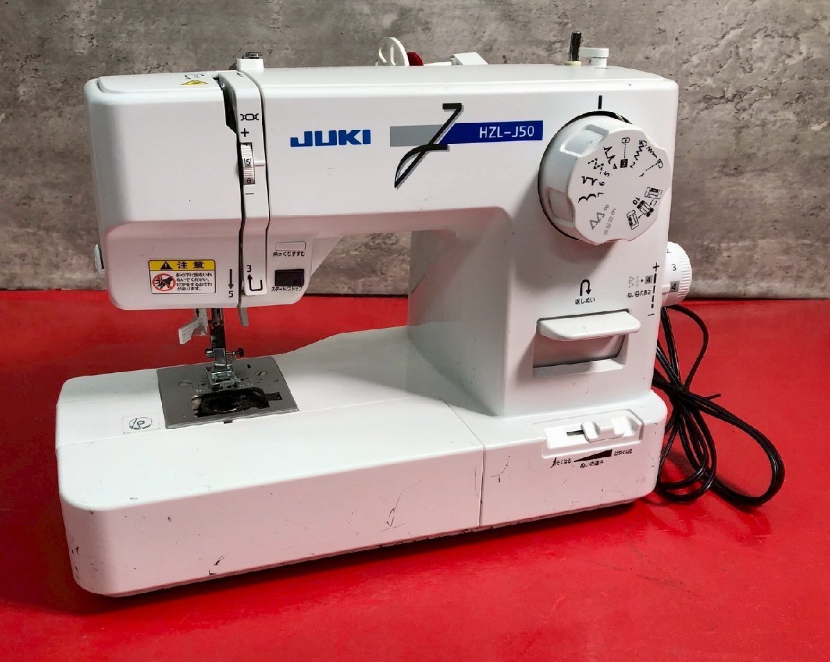 Yahoo!オークション - 1円～ JUKI ジューキ 家庭用ミシン HZL-J50 自動...