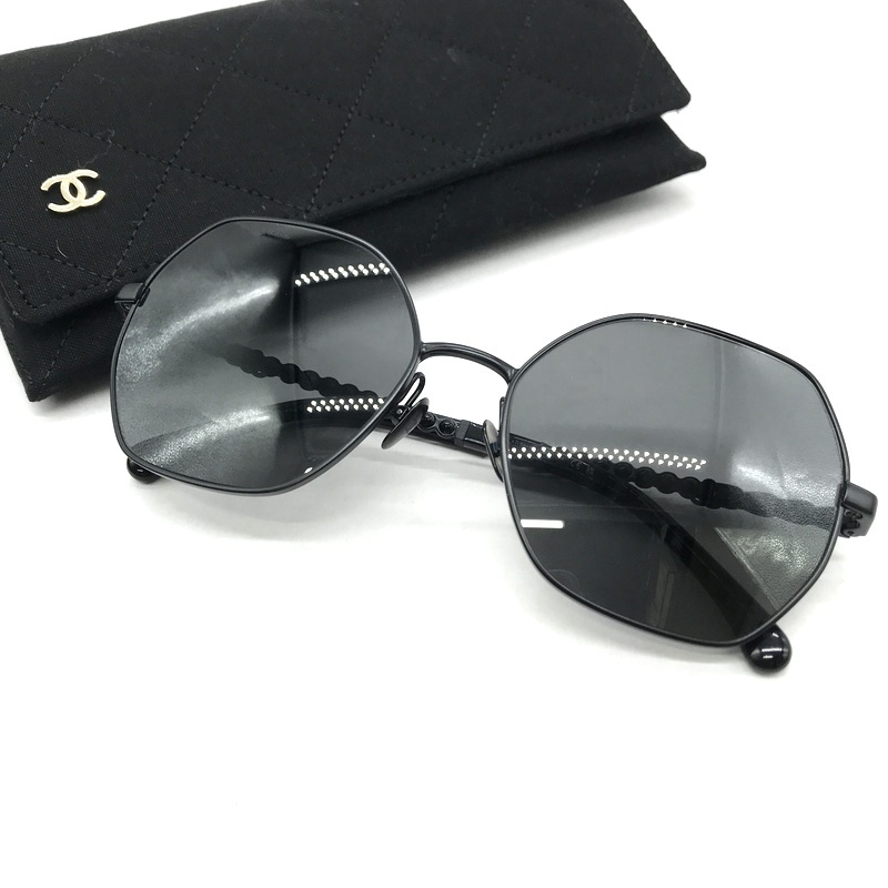 Yahoo!オークション - CHANEL サングラス 4281-Q-H フルリム アイウェ...