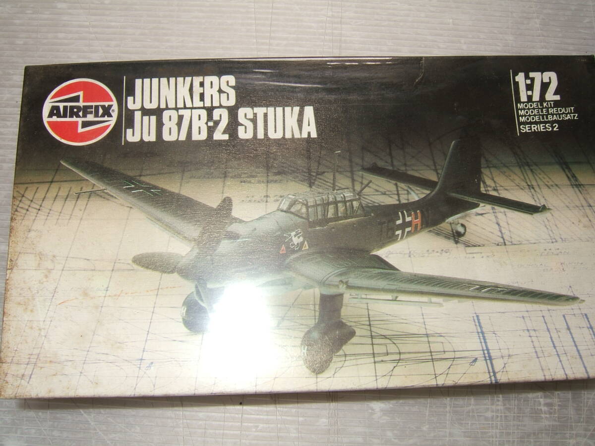 Yahoo!オークション - 1/72 Airfix JU87B-2 段1