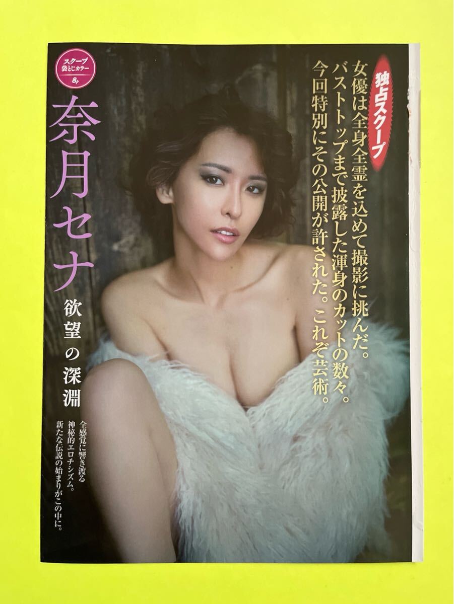 Yahoo!オークション - FR 3 奈月セナ 切り抜き8P(袋とじ部未開封) FRID...