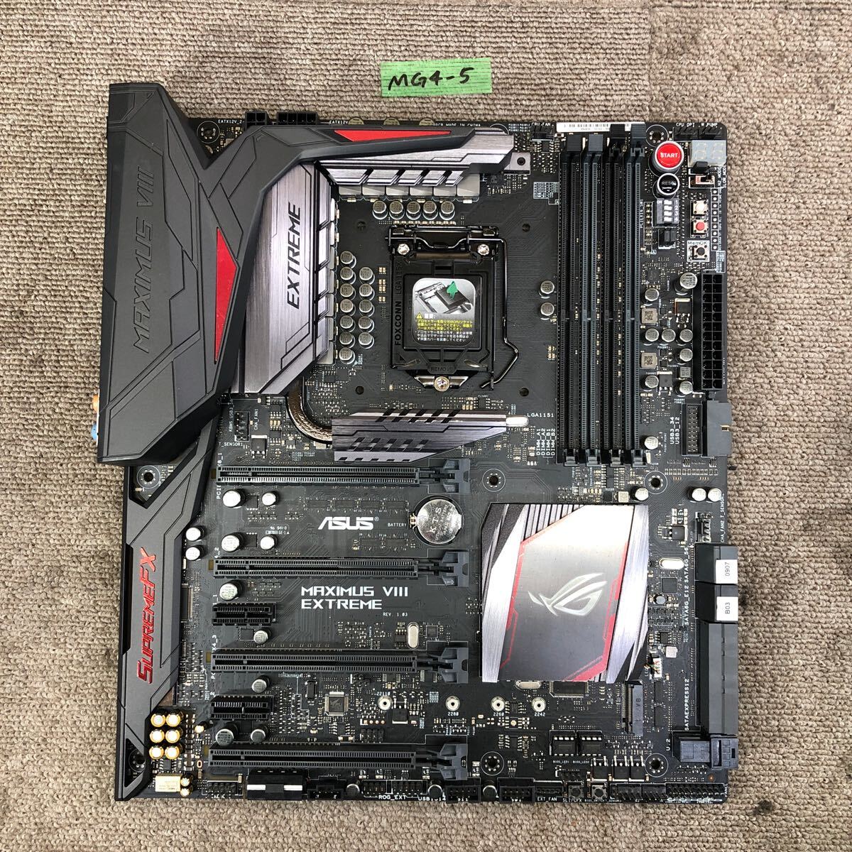 Yahoo!オークション - MG4-5 激安 マザーボード ASUS SUPREME FX MAXIM...