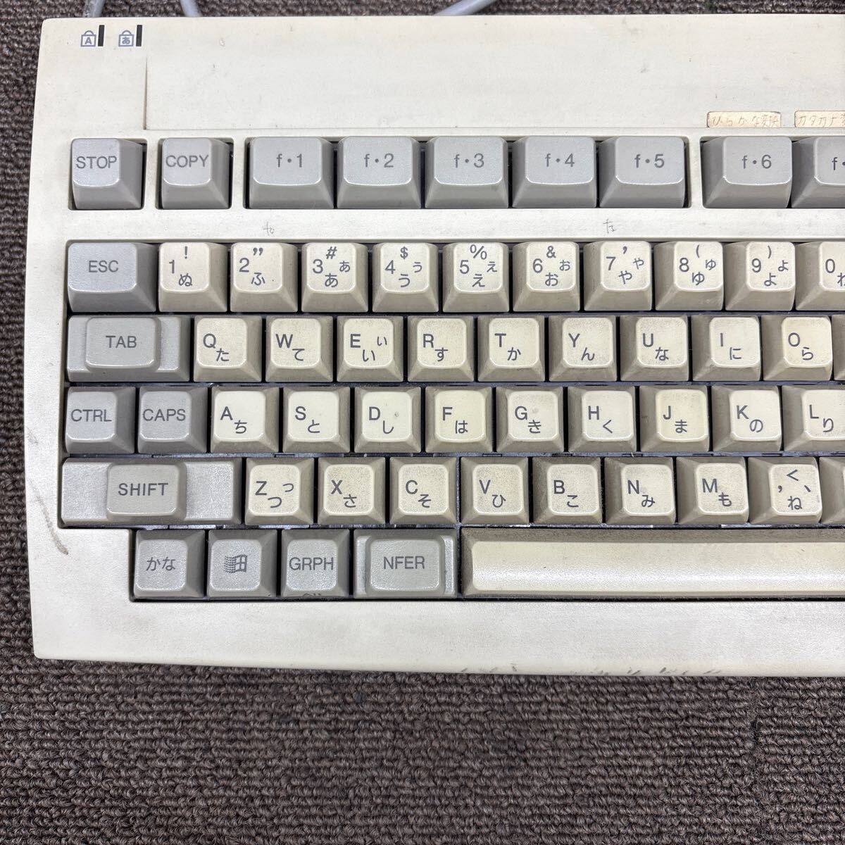 Yahoo!オークション - MYM-1927 激安 PC98 レトロ キーボード NEC CMP-...