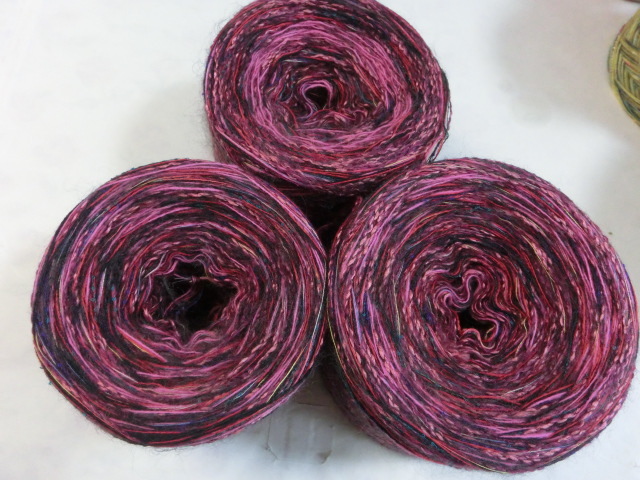 Yahoo!オークション - 手編み糸 530g C ウール・段染め・モヘア ...