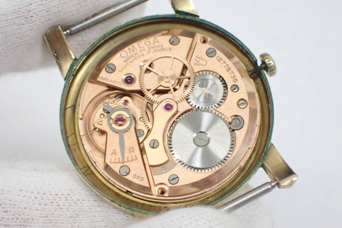 1円【OMEGA】稼働品 訳有 オメガ 手巻き Cal.371 メンズ腕時計 1円【OMEGA】稼働品 訳有 オメガ 手巻き Cal.371 メンズ腕時計