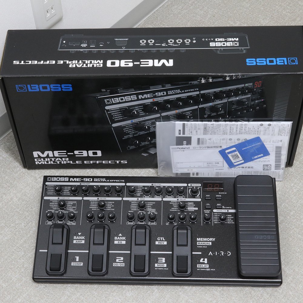 Yahoo!オークション - BOSS ME-90B マルチエフェクター （質屋 藤千商...