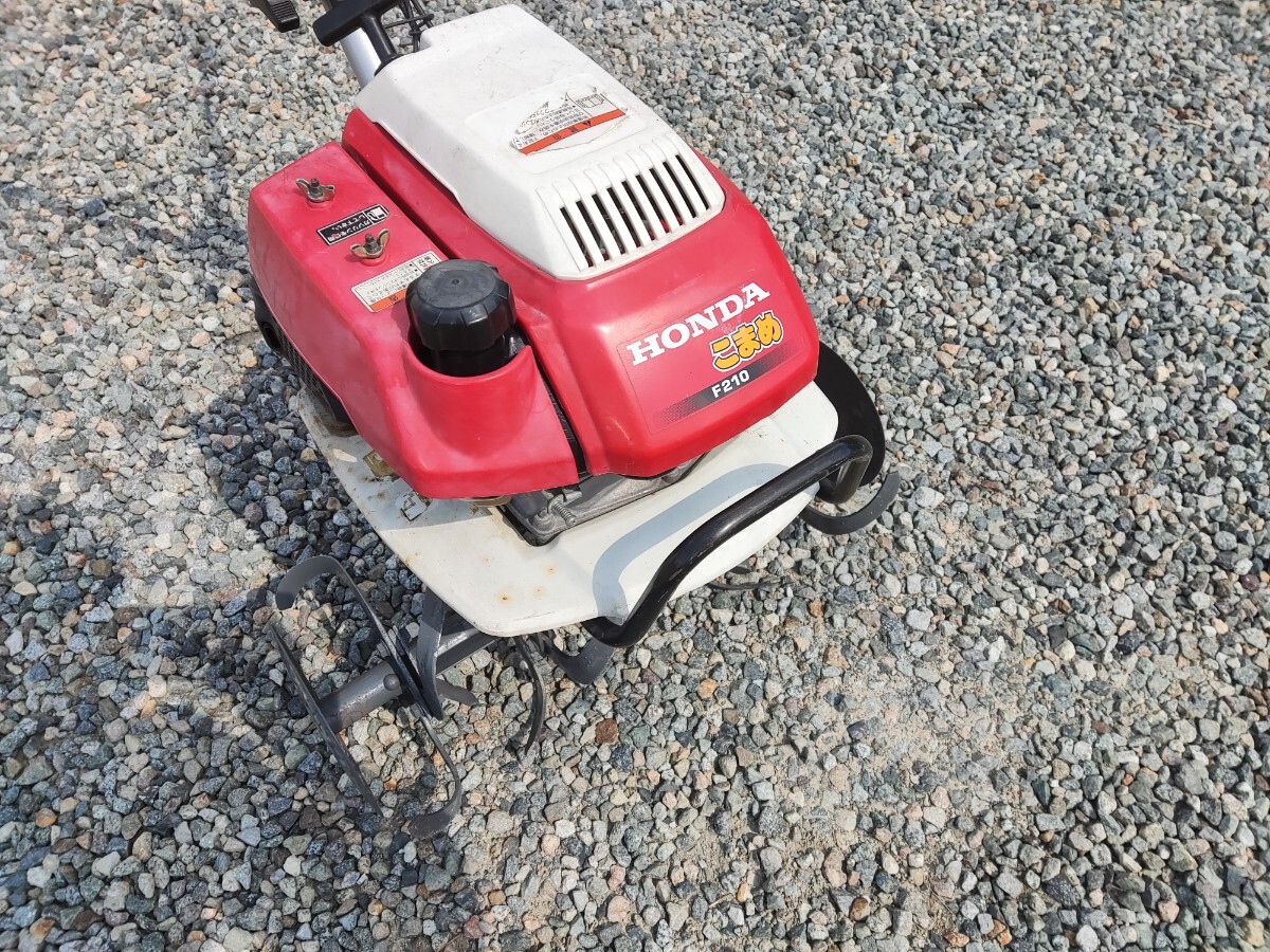 Yahoo!オークション - 動作OK ホンダ 管理機 こまめ F210 現状 実働品 ...