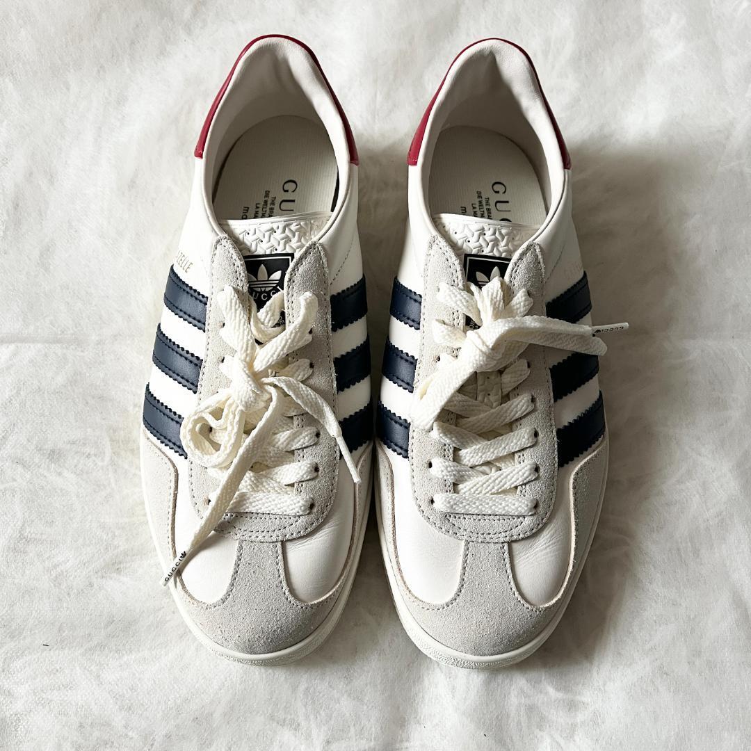 未使用 24cm GUCCI(グッチ) × adidas(アディダス) GAZELLE 未使用 24cm GUCCI(グッチ) × adidas(アディダス) GAZELLE