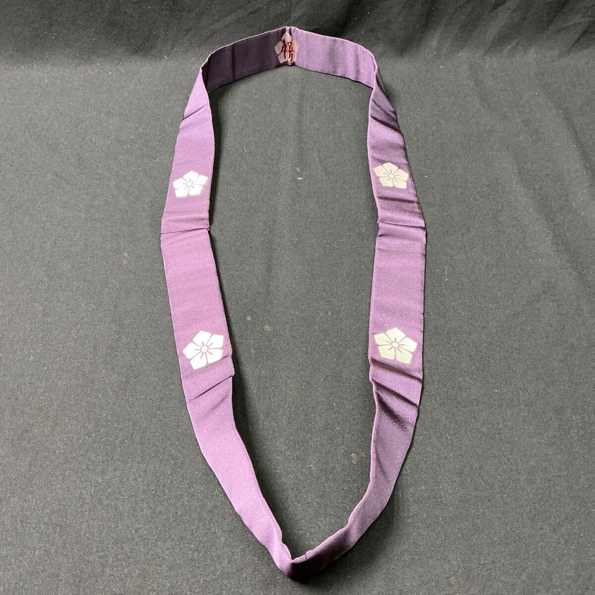 Yahoo!オークション - 【B10】送無 真言宗 輪袈裟 智山派 紫 絹 桔梗紋...