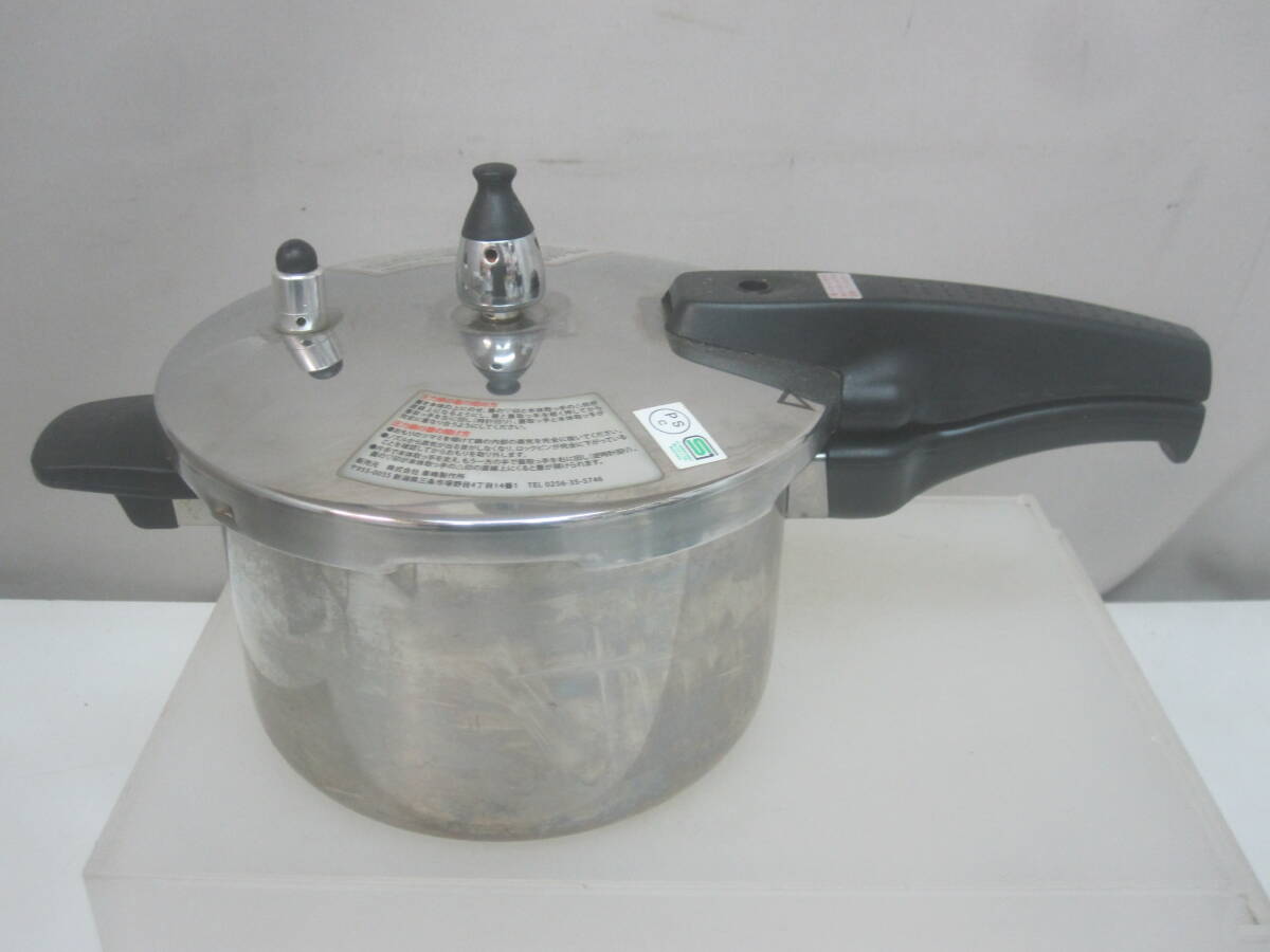 Yahoo!オークション - 58）片手圧力鍋・エコー金属 3.0L IH対応 箱 説...
