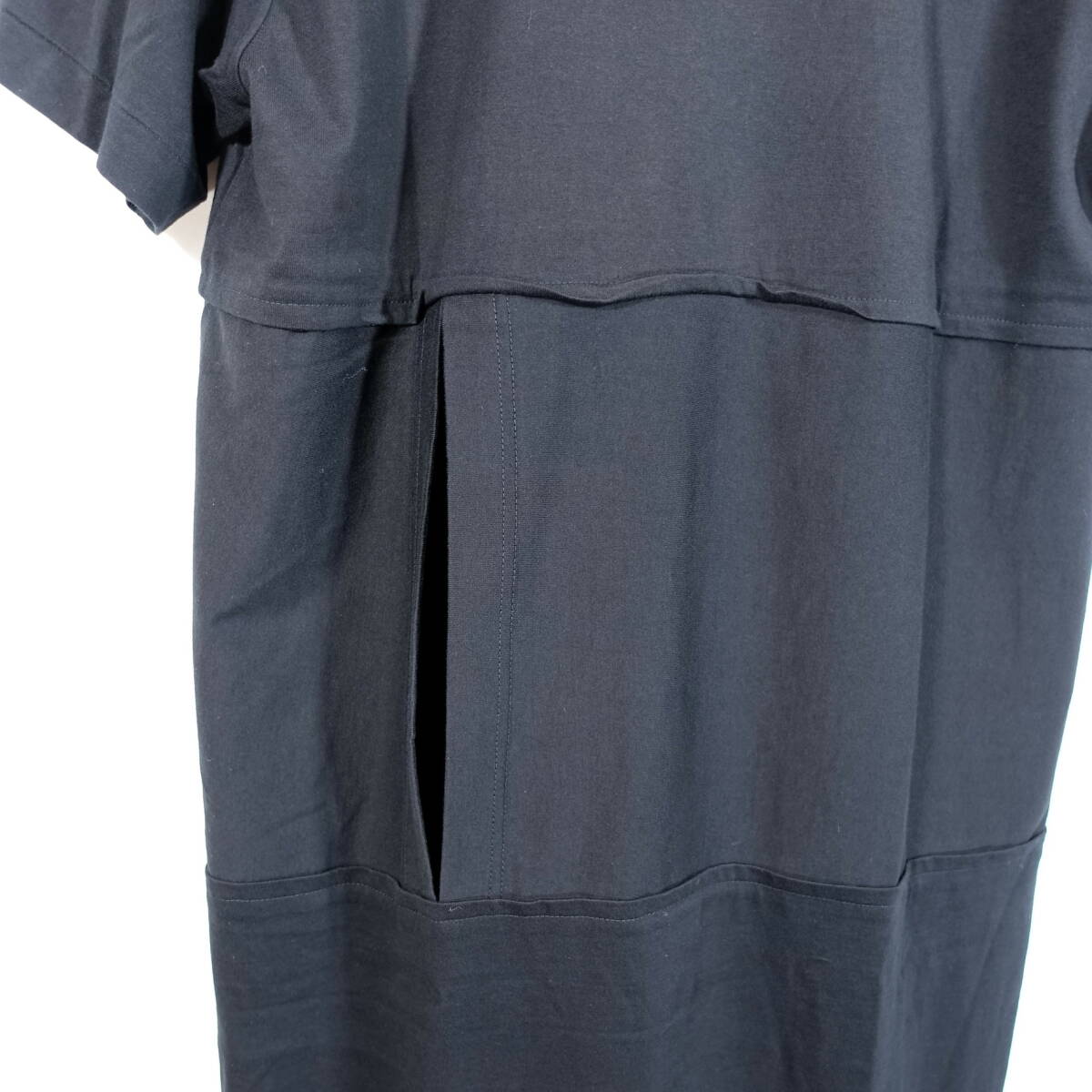 極美品】コムデギャルソンオムプリュス ロング丈 穴あきTシャツ 極美品】コムデギャルソンオムプリュス ロング丈 穴あきTシャツ