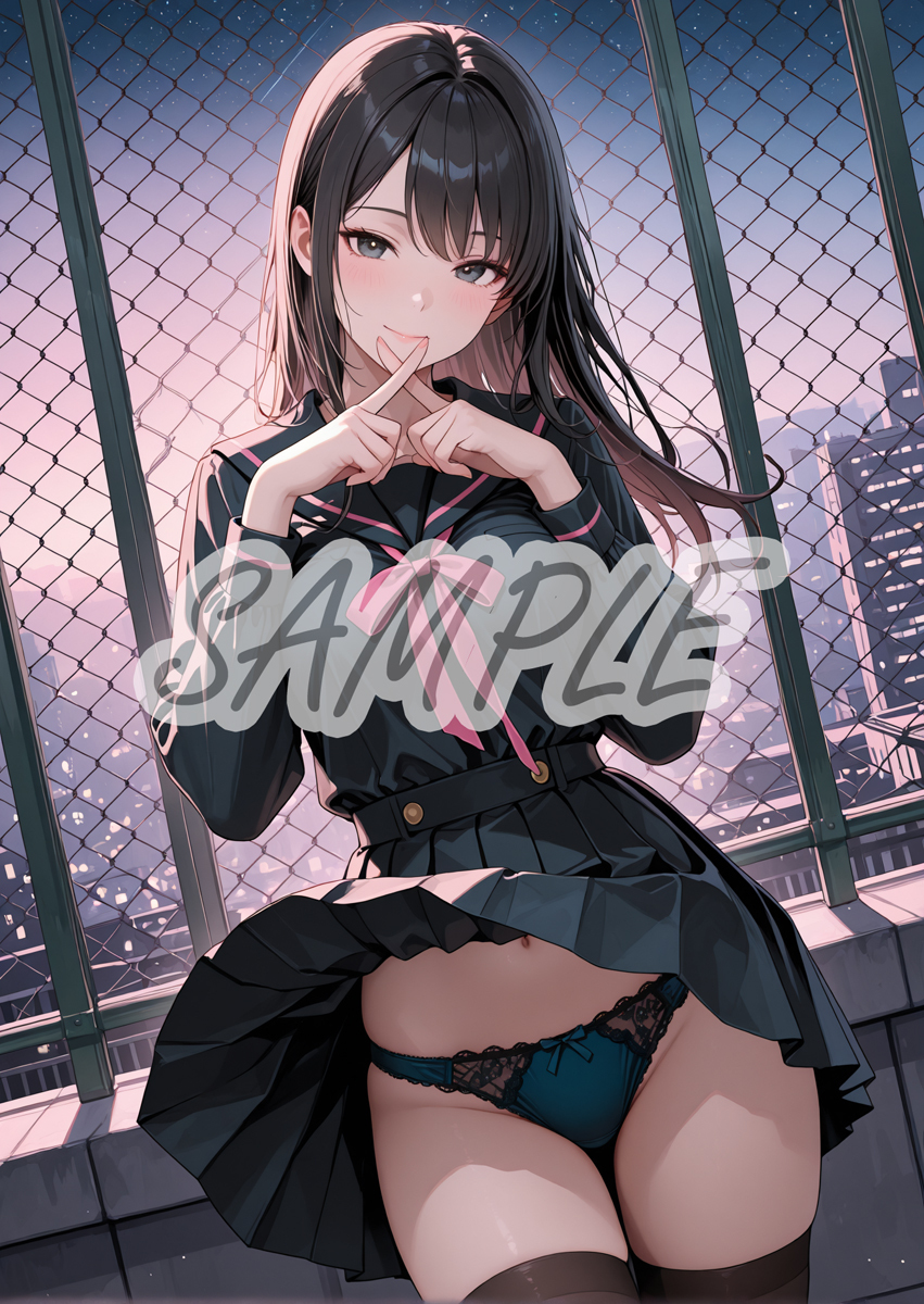 Yahoo!オークション - 0036【再出品なし】A4ポスター パンチラ アイド...