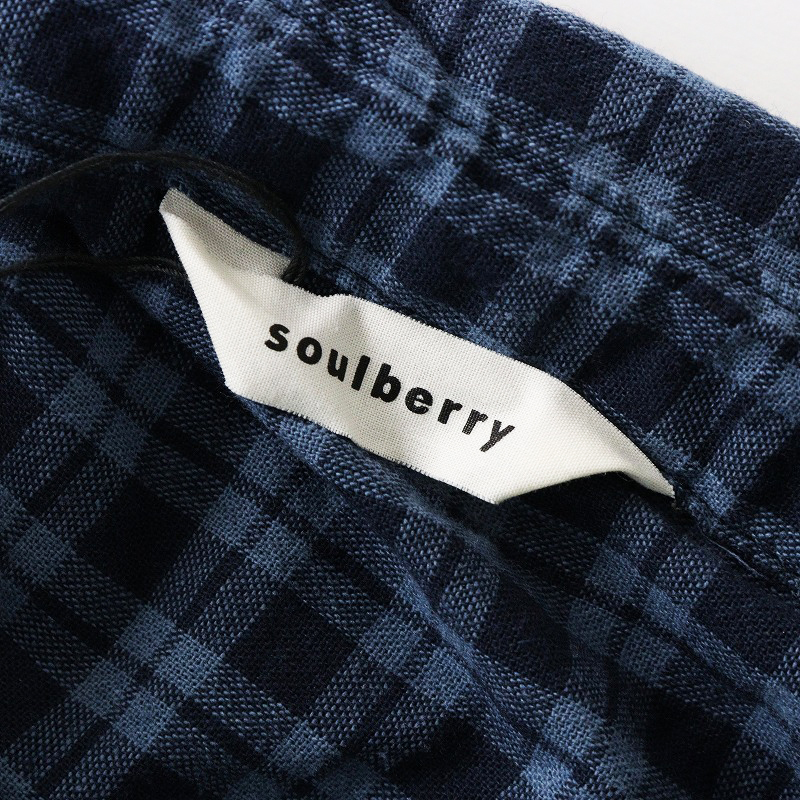 Yahoo!オークション - 美品 ソウルベリー soulberry チェックコットン...