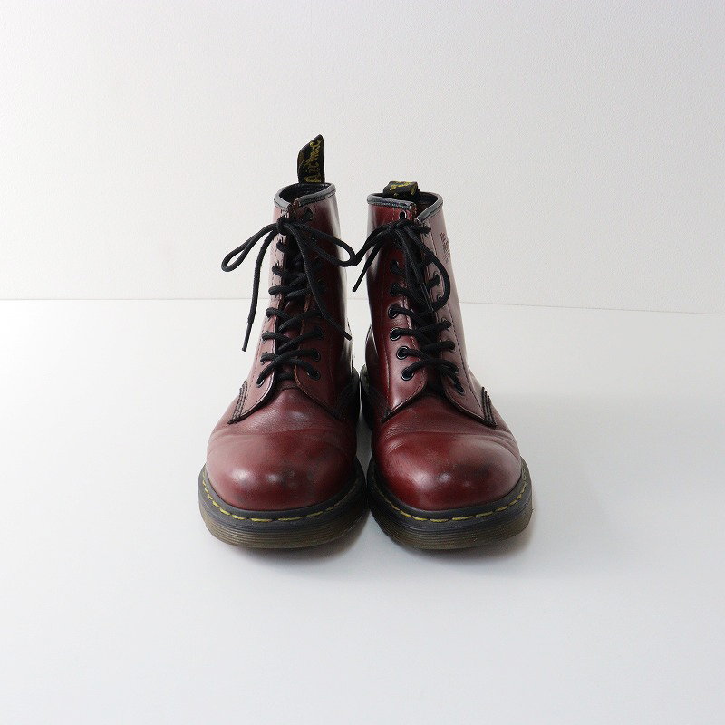 Yahoo!オークション - ドクターマーチン Dr. Martens 1460 8 ホールブ...