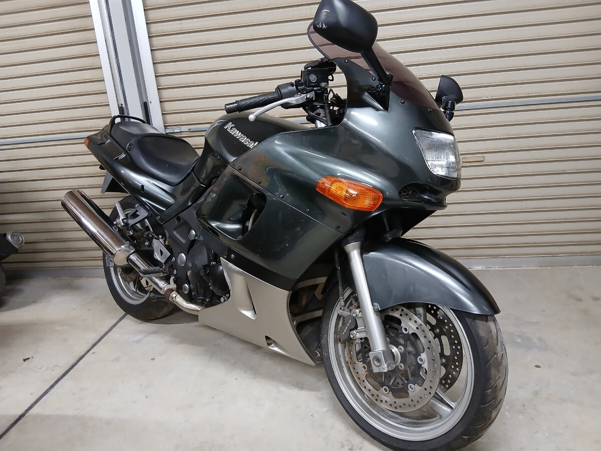 Yahoo!オークション - 実働 カワサキ ZZR400 ZX400N H18年車 後期 書類...