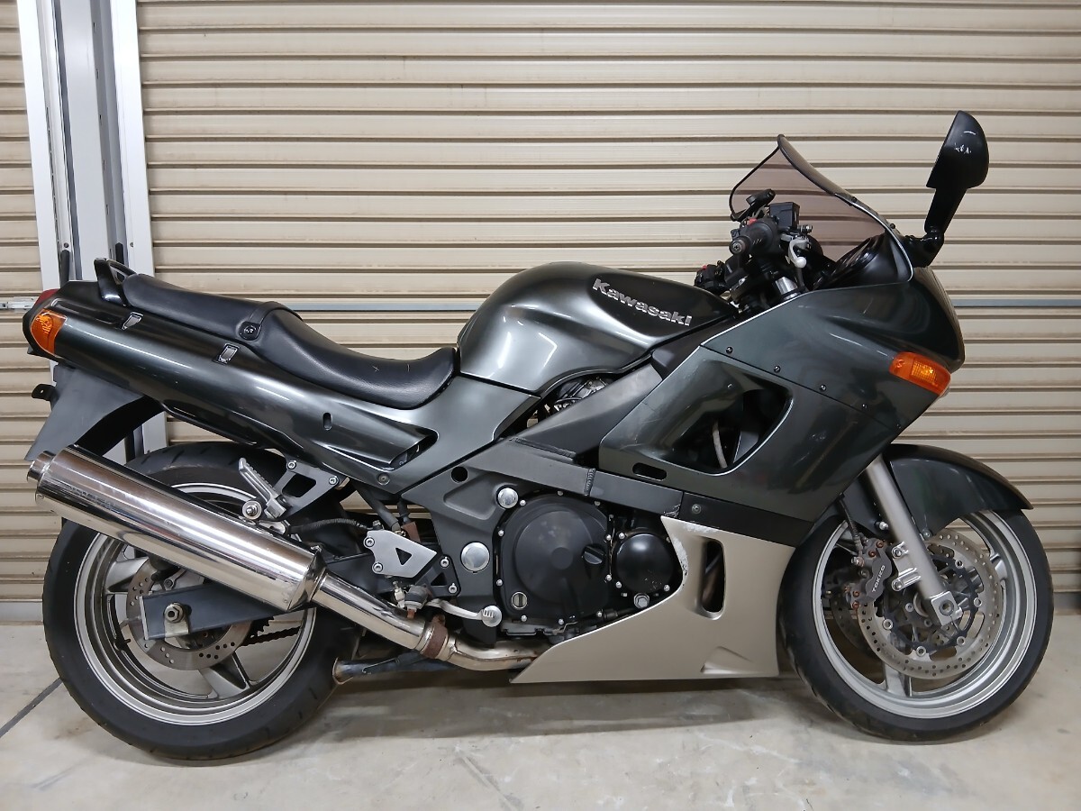 Yahoo!オークション - 実働 カワサキ ZZR400 ZX400N H18年車 後期 書類...