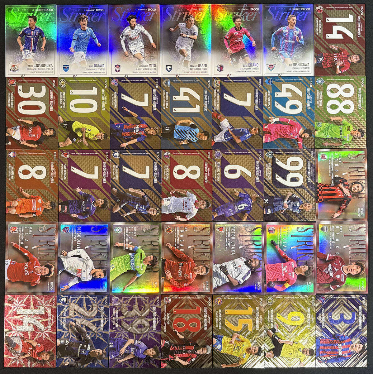 Yahoo!オークション - (Y77)EPOCH Jリーグ Jカード インサート 91枚セ...