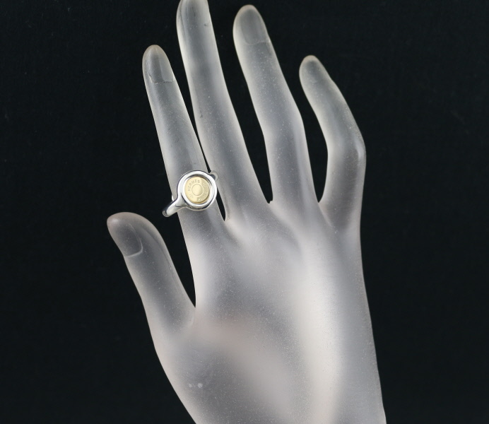 Yahoo!オークション - エルメス リング セリエ クルードセル 52号 K18Y...