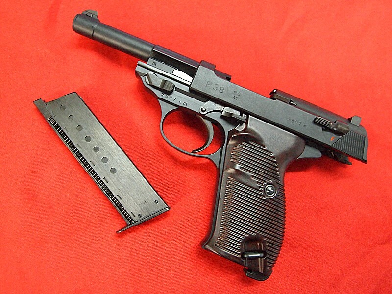 Yahoo!オークション - マルゼン GAS-BLK ワルサー P38 ac41 BK / WALTH...
