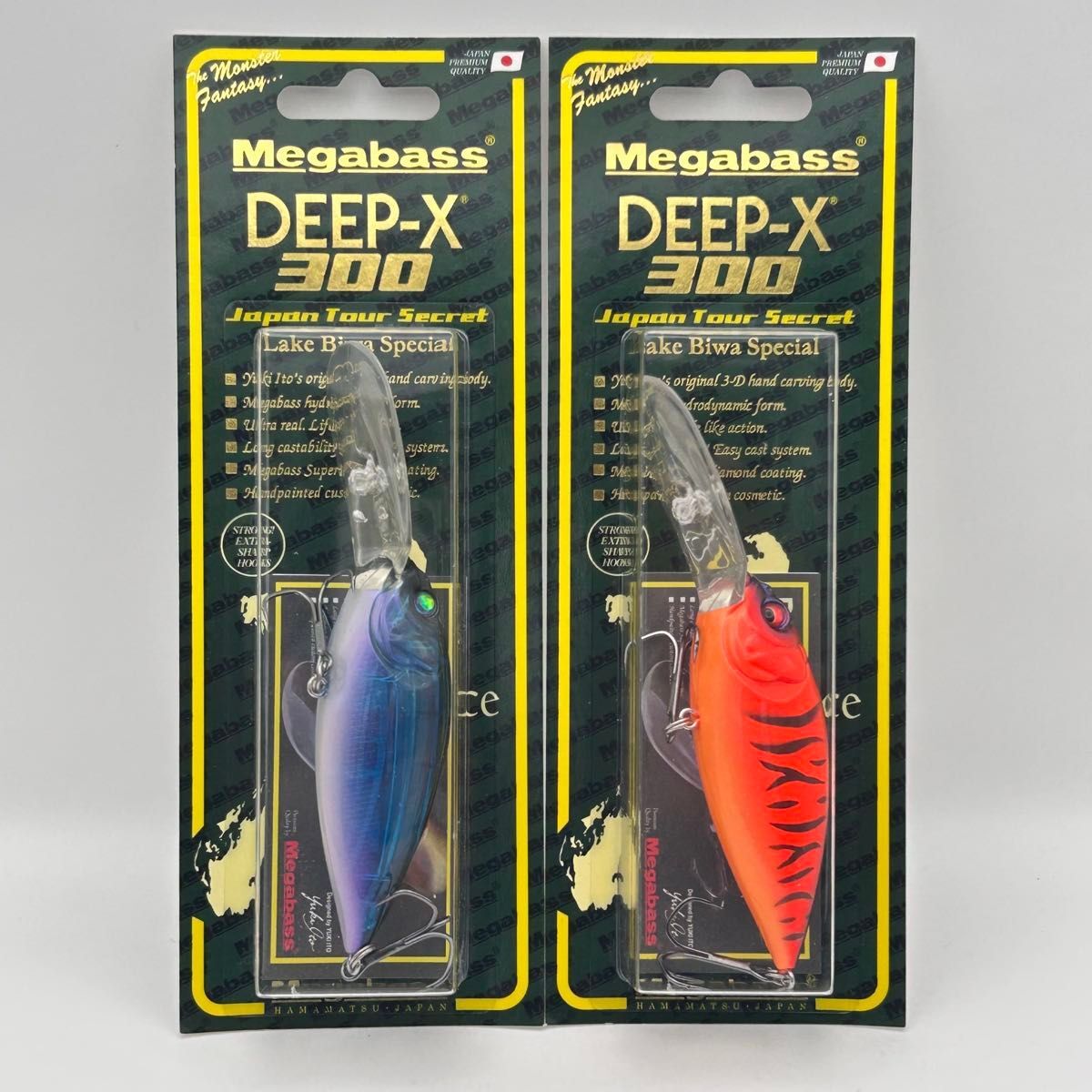 Yahoo!オークション - 金曜終了 メガバス ディープX 300 未開封 2個セ...