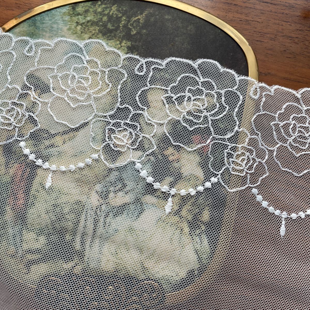 Yahoo!オークション - 1m チュールレース P5-87-6