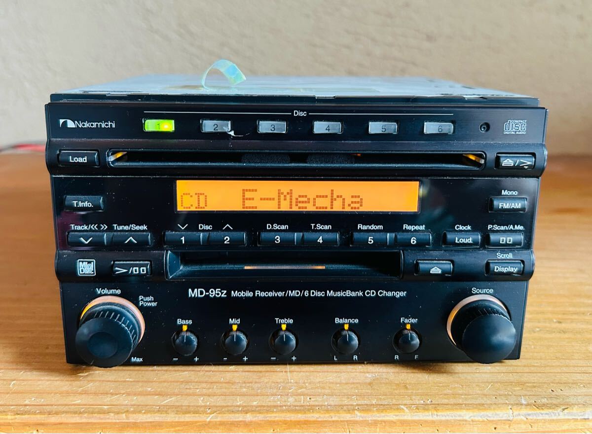 Yahoo!オークション - 【希少 ジャンク】 ナカミチ MD-95Z CD MD ラジ...