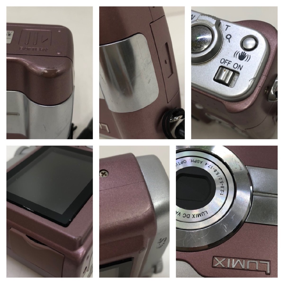 Yahoo!オークション - パナソニック ルミックス DMC-LS1 コンパクトデ...