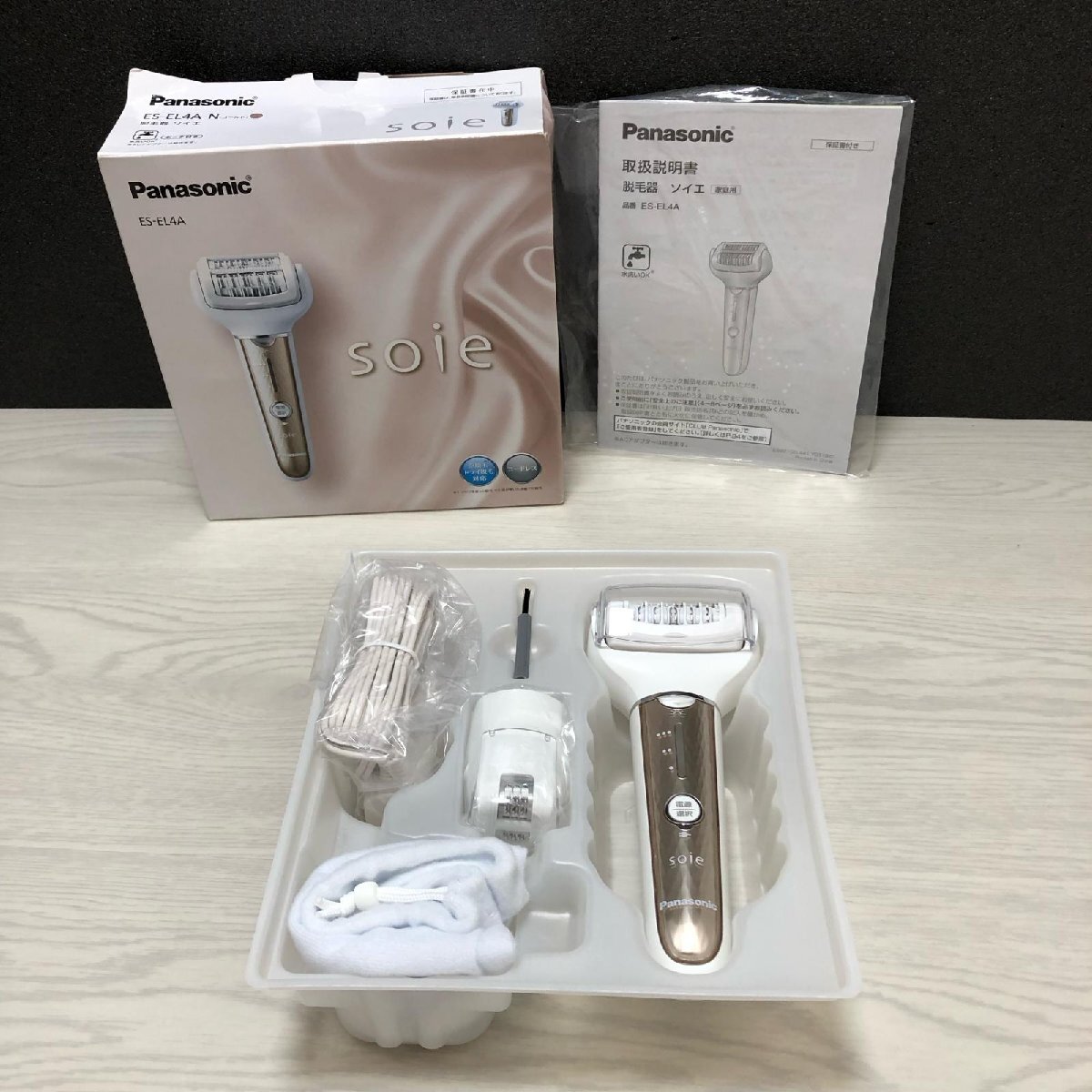 Yahoo!オークション - m742-0262-16 Panasonic パナソニック soie 脱毛...