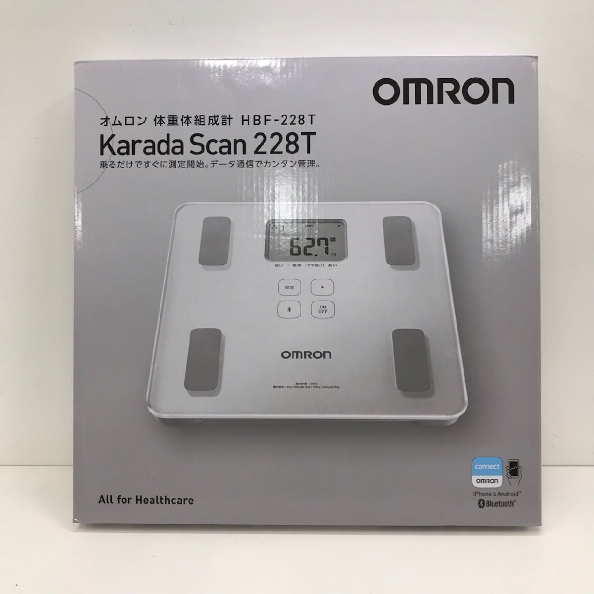 Yahoo!オークション - OMRON オムロン 体重体組成計 HBF-228T karada S...